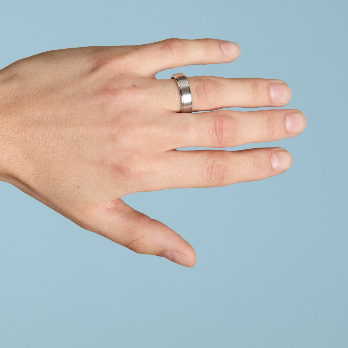 Step Bevel Band - The Clear Cut Collection