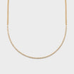 Chelsea Chain Tennis Necklace - The Clear Cut Collection